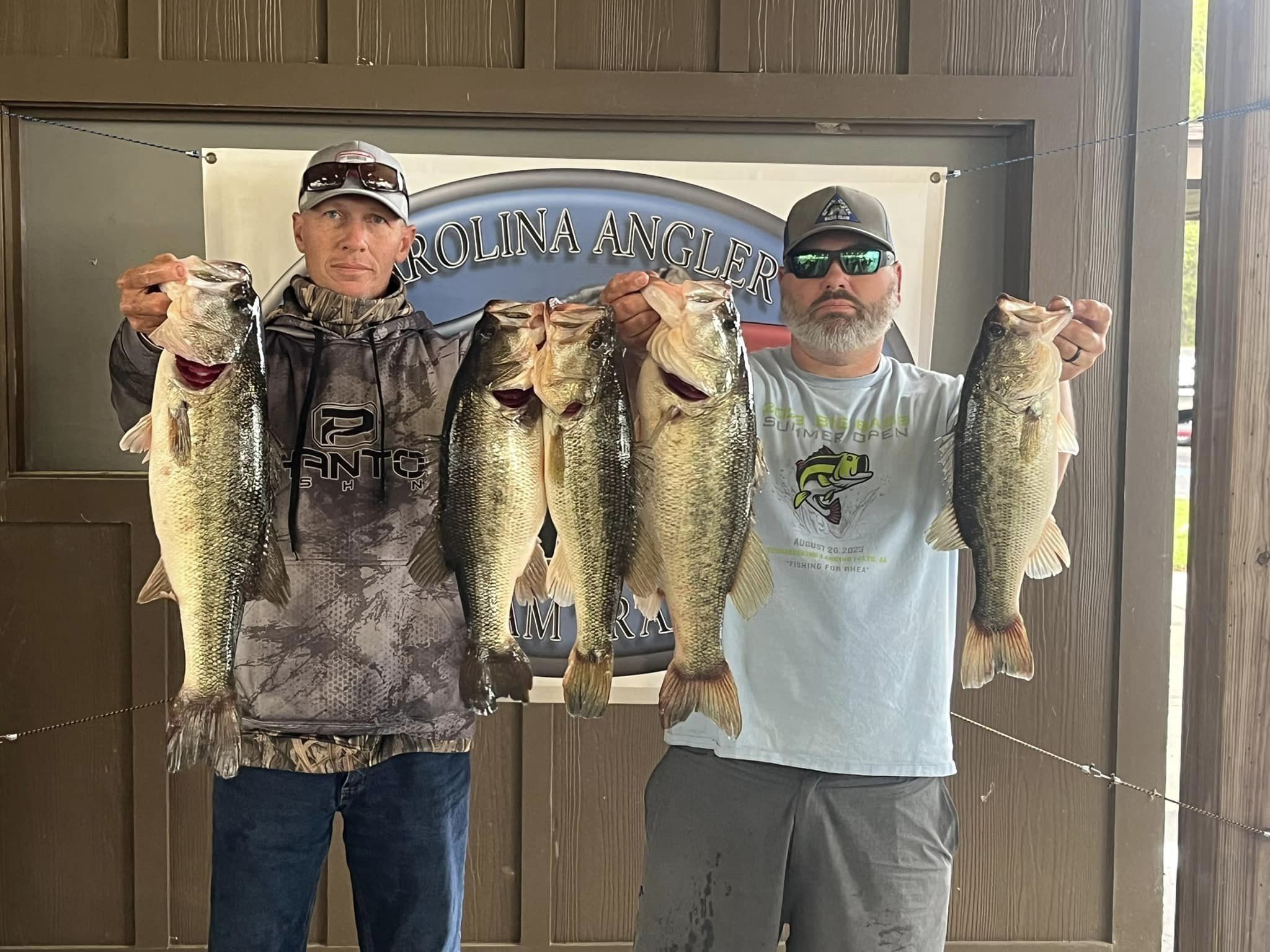 Brian Crosby & Michael Craven Win CATT With 25.81lbs on Santee Cooper ...