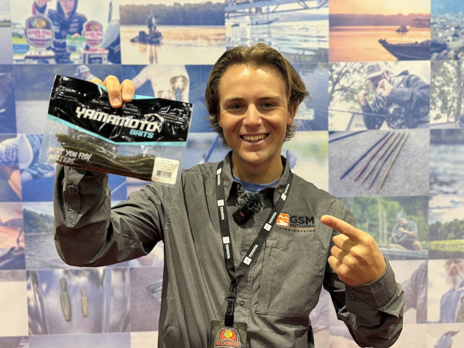 Jack Dice Talks Yamamoto 6.5" Sensei Worm at REDCREST 2024 - The Bass Cast