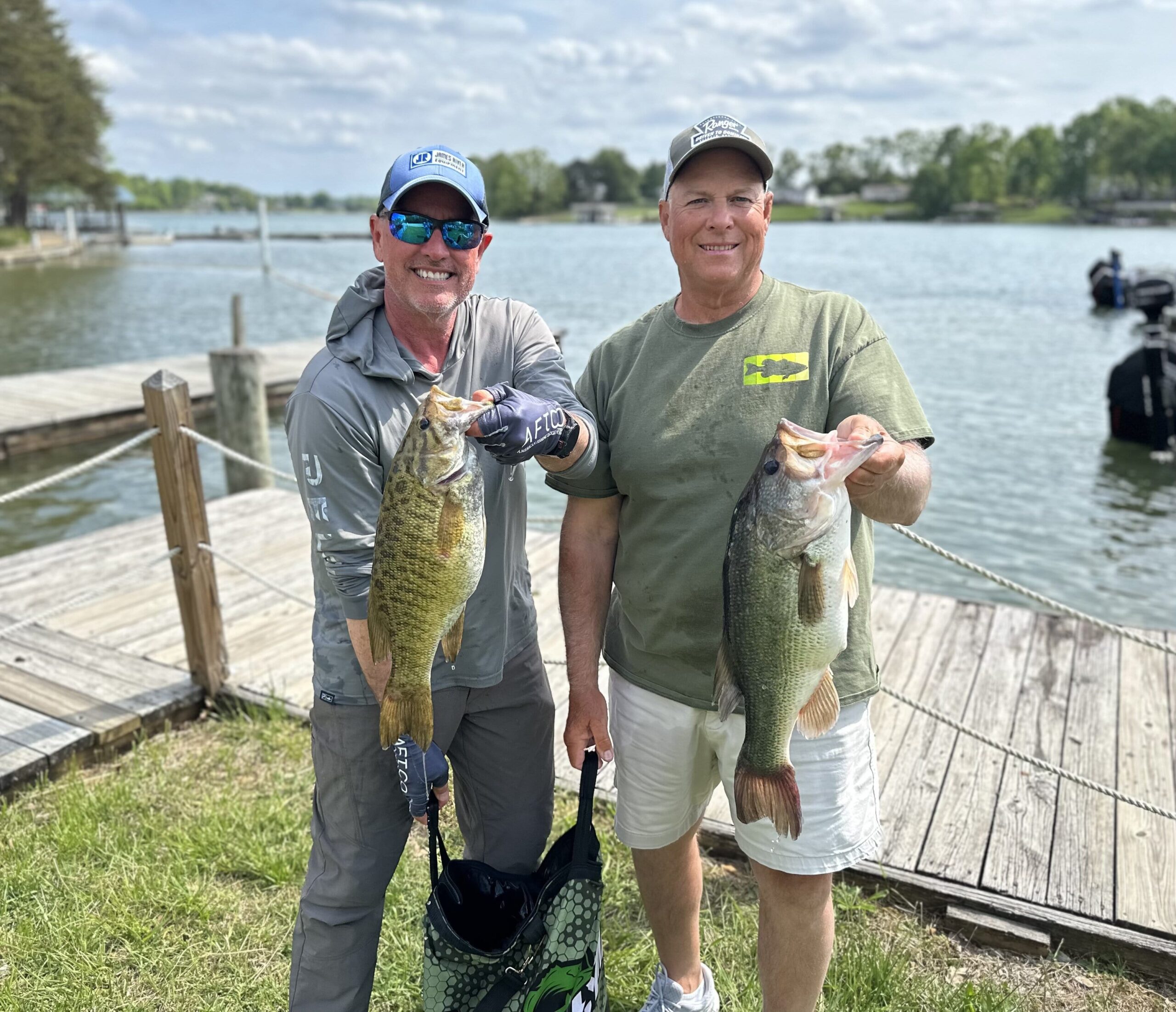 Mark Winn & Mike Nichols Win Bass Cast Tourney Stop #2 on SML with 22.26lbs Sponsored by Ultra ...