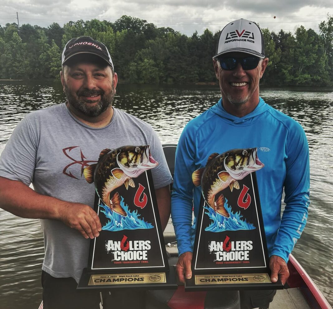 Wayne Smelser & Rodney Bell Win Anglers Choice High Rock Lake June 2 ...