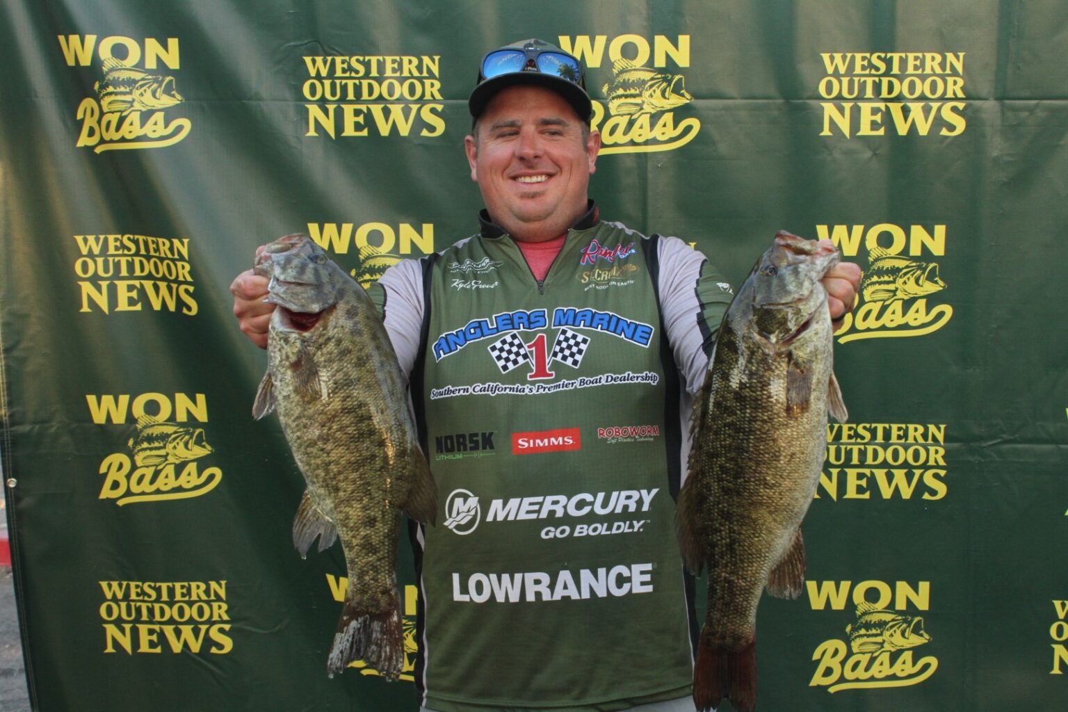 Bryant Smith Leads Day Two of 2024 WON Bass U.S. Open with 43.84 pounds ...